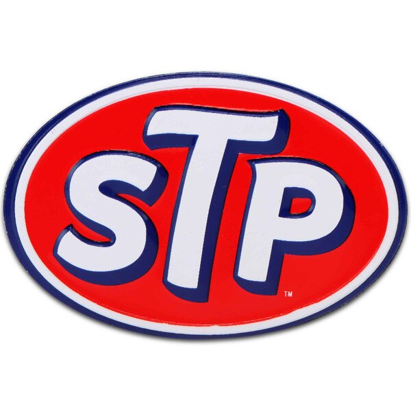 STP Logo Embossed Metal Magnet | Open Road Brands | Shop-ORB