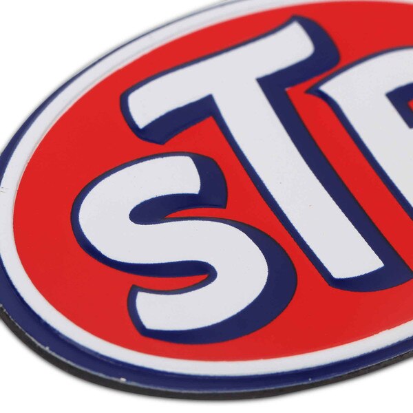 STP Logo Embossed Metal Magnet | Open Road Brands | Shop-ORB