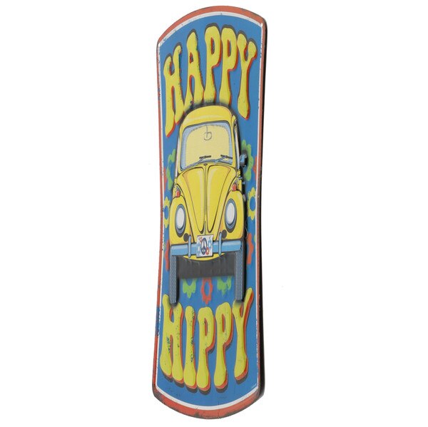 Volkswagen Happy Hippy Embossed Metal Sign | Open Road Brands | Shop-ORB
