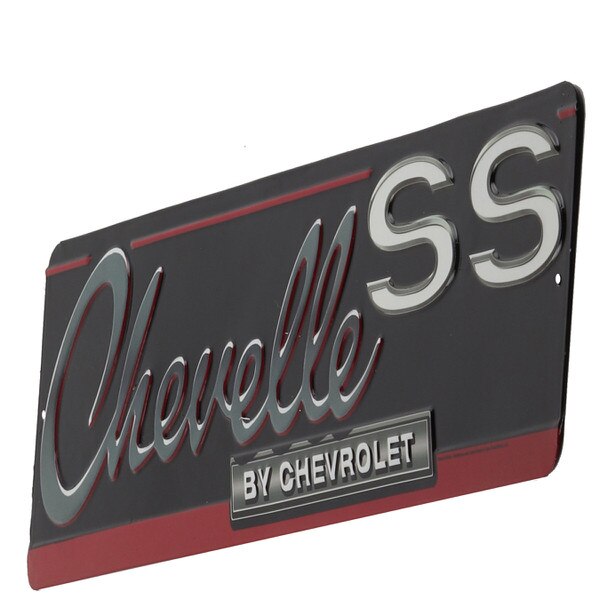 Chevrolet Chevelle Ss Embossed Metal Sign | Open Road Brands | Shop-ORB