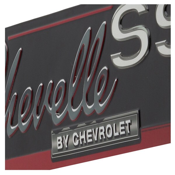 Chevrolet Chevelle Ss Embossed Metal Sign | Open Road Brands | Shop-ORB