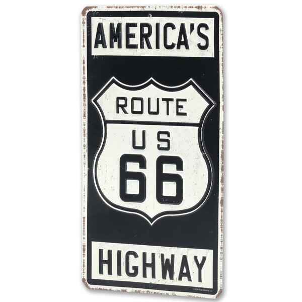 Route 66 America's Highway Metal Sign | Open Road Brands | Shop-ORB