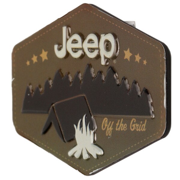 Jeep Camping Embossed Metal Magnet | Open Road Brands | Shop-ORB