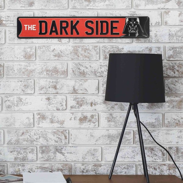 Star Wars Darth Vader The Dark Side Metal Street Sign | Open Road ...