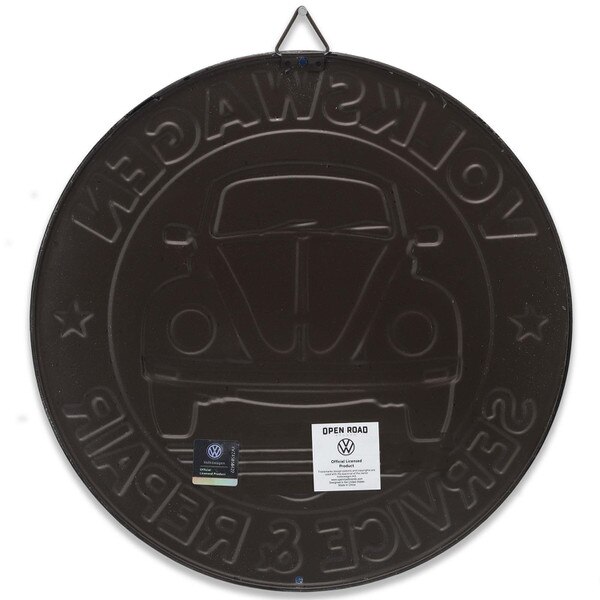Volkswagen Service & Repair Round Metal Sign | Open Road Brands | Shop-ORB