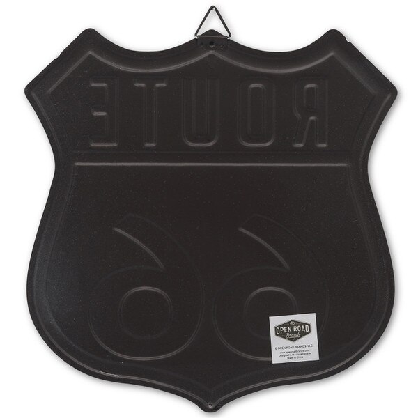 Route 66 Highway Embossed Metal Sign | Open Road Brands | Shop-ORB
