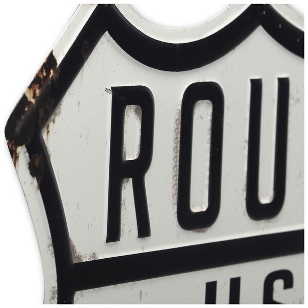 Route 66 Highway Embossed Metal Sign | Open Road Brands | Shop-ORB