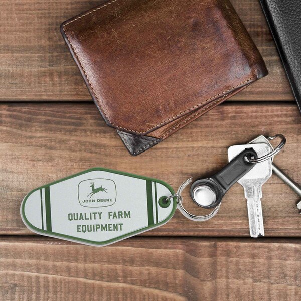John Deere Quality Farm Equipment Keychain | Open Road Brands | Shop-ORB