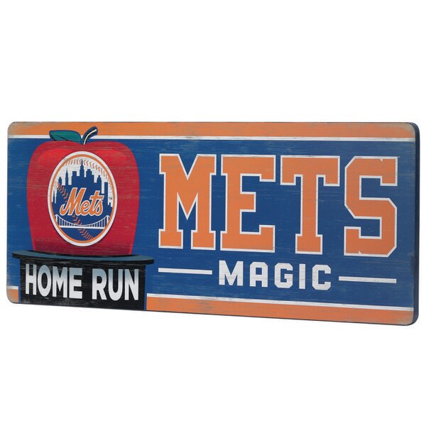 New York Mets MDF Wood Wall Art | Open Road Brands | Shop-ORB
