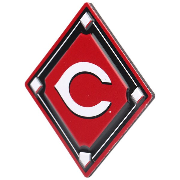 Cincinnati Reds Baseball Diamond Logo Magnet | Open Road Brands | Shop-ORB