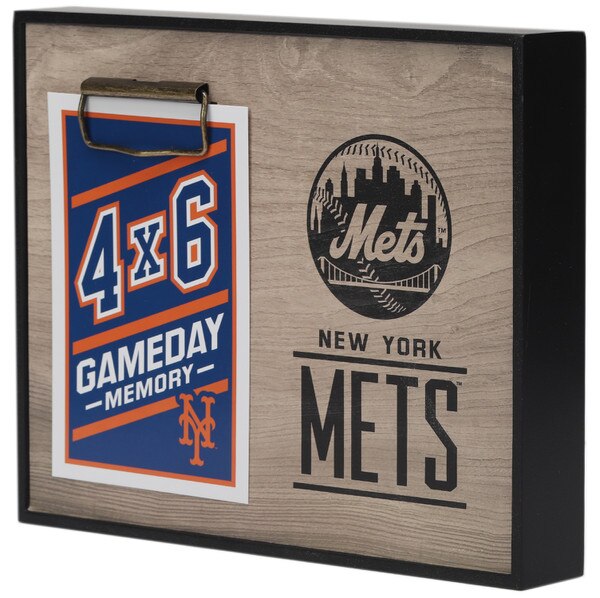 New York Mets Team Logo 4" X 6" Photo Frame | Open Road Brands | Shop-ORB