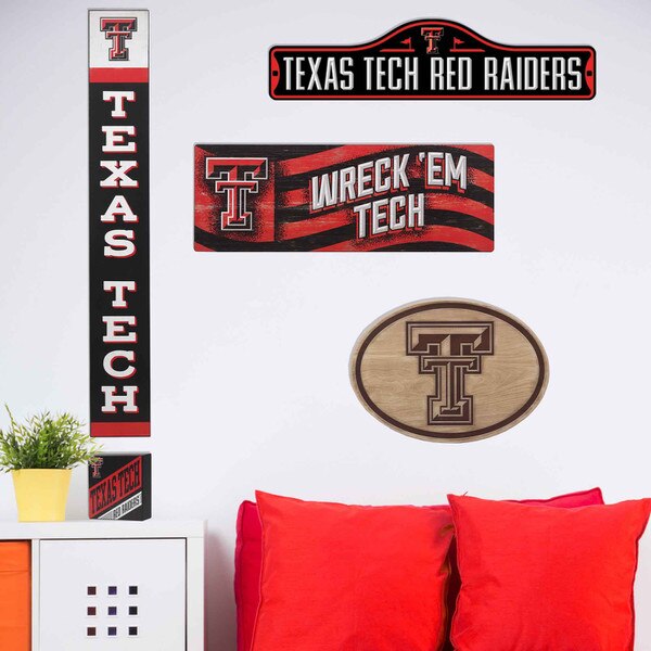 Texas Tech University Logo Wood Wall Decor | Open Road Brands | Shop-ORB