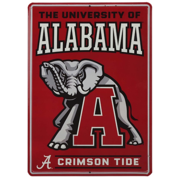 University Of Alabama Big Al Metal Sign | Open Road Brands | Shop-ORB