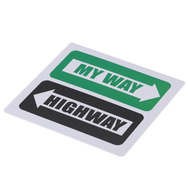 My Way Or Highway Sticker | Open Road Brands | Shop-ORB
