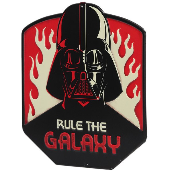 Star Wars Rule The Galaxy Darth Vader Metal Sign | Open Road Brands ...