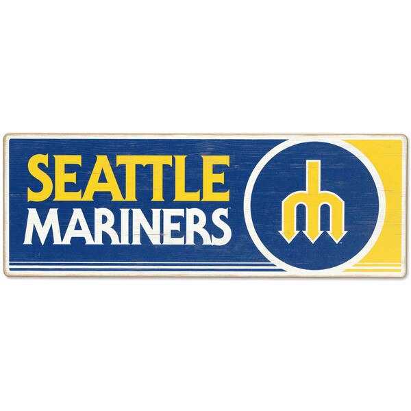 Seattle Mariners Tradition Wood Wall Decor | Open Road Brands | Shop-ORB