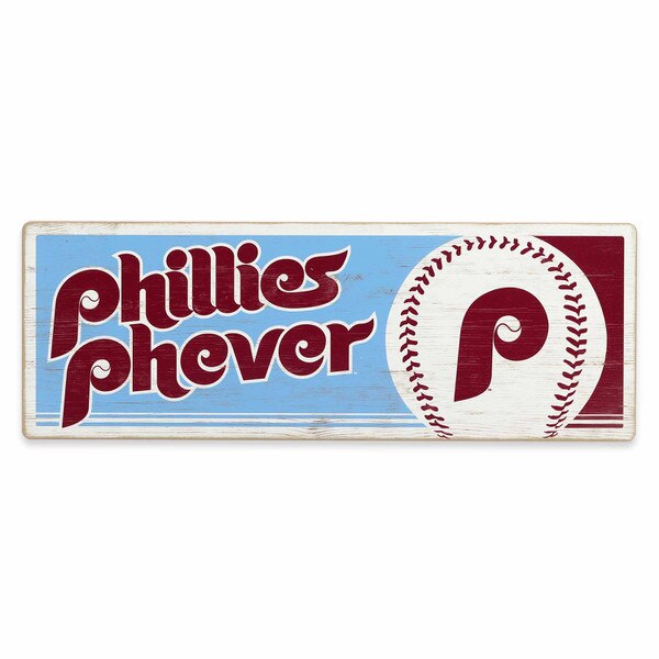Major League Baseball Philadelphia Phillies Tradition Wood Wall Decor ...