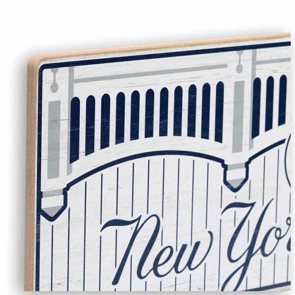 Major League Baseball New York Yankees Tradition Wood Wall Decor | Open ...