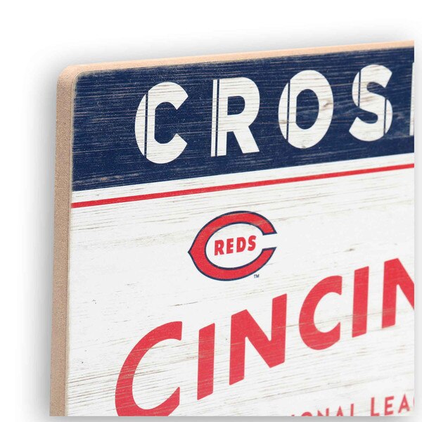Cincinnati Reds Tradition Wood Wall Decor | Open Road Brands | Shop-ORB