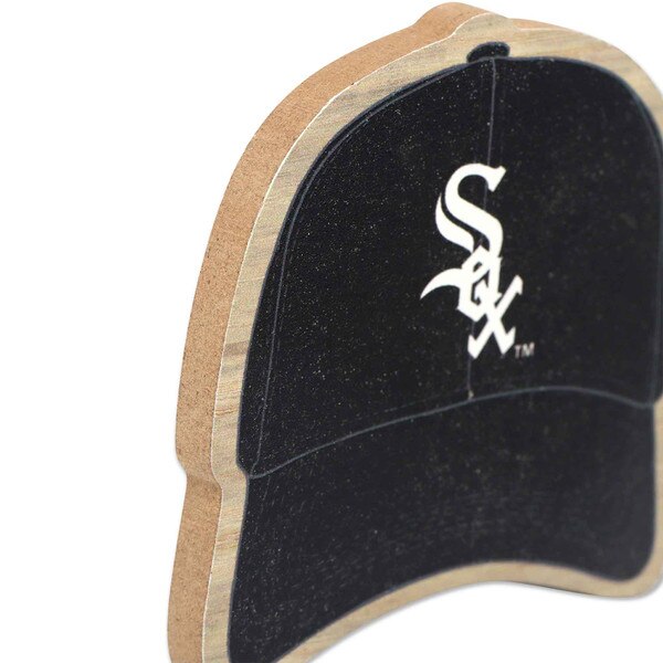 Chicago White Sox Baseball Cap Wood Magnet | Open Road Brands | Shop-ORB