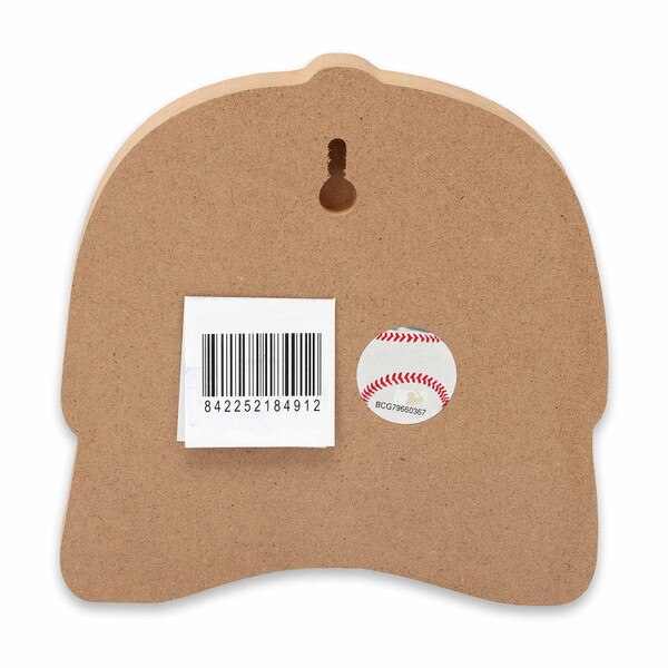 New York Mets Ballcap Chunky Wood Decor | Open Road Brands | Shop-ORB