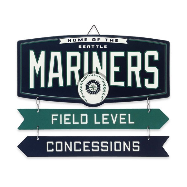 Seattle Mariners Field Level Concessions Metal Sign | Open Road Brands ...