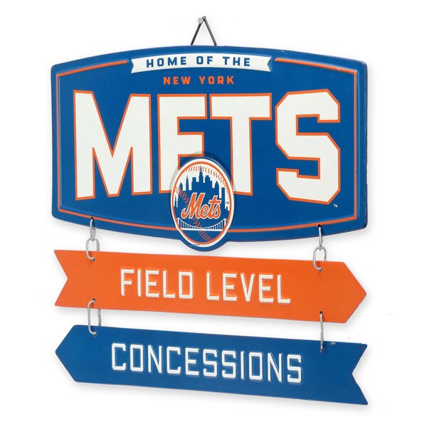 New York Mets Field Level Concessions Metal Sign | Open Road Brands ...