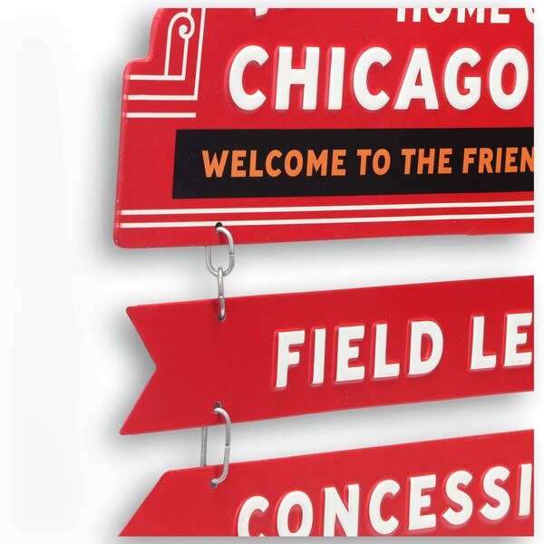 Chicago Cubs Wrigley Field Level Concessions Metal Sign | Open Road ...