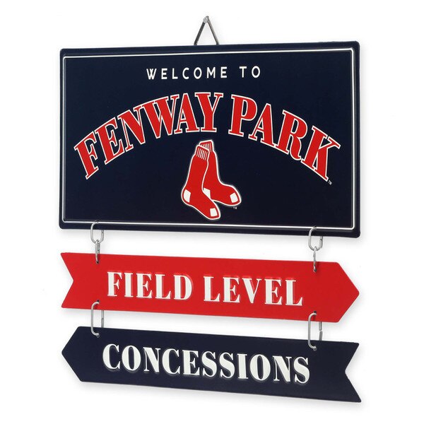 Boston Red Sox Fenway Park Field Level Concessions Metal Sign | Open ...