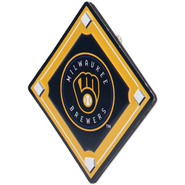 Milwaukee Brewers Diamond Metal Magnet | Open Road Brands | Shop-ORB