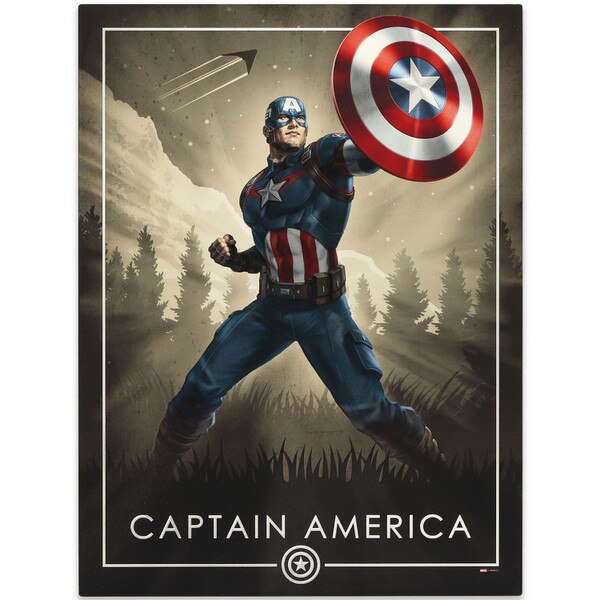 Captain America Wood Wall Decor | Open Road Brands | Shop-ORB