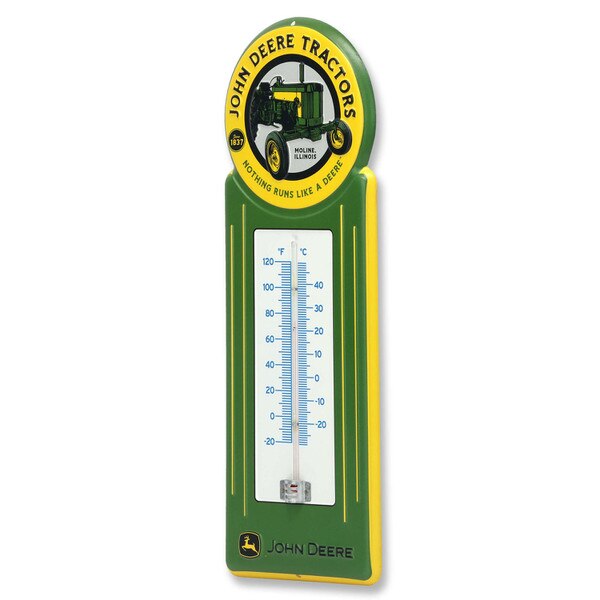 Deere & Company John Deere Tractors Wall Thermometer | Open Road Brands ...