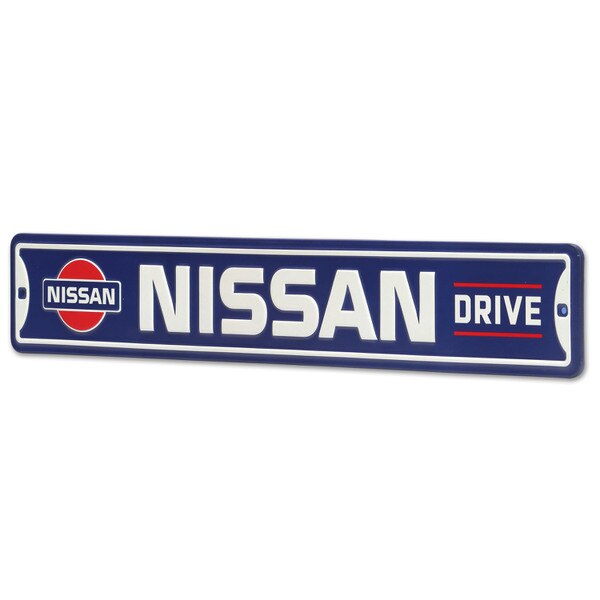 Nissan Drive Metal Street Sign | Open Road Brands | Shop-ORB
