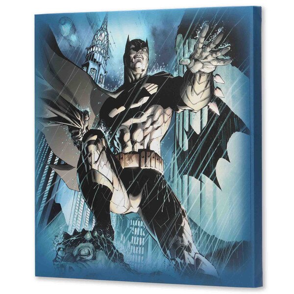 Batman Gotham City Canvas Wall Decor | Open Road Brands | Shop-ORB