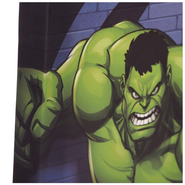 Marvel The Incredible Hulk - Brick Wall Canvas Wall Decor | Open Road ...