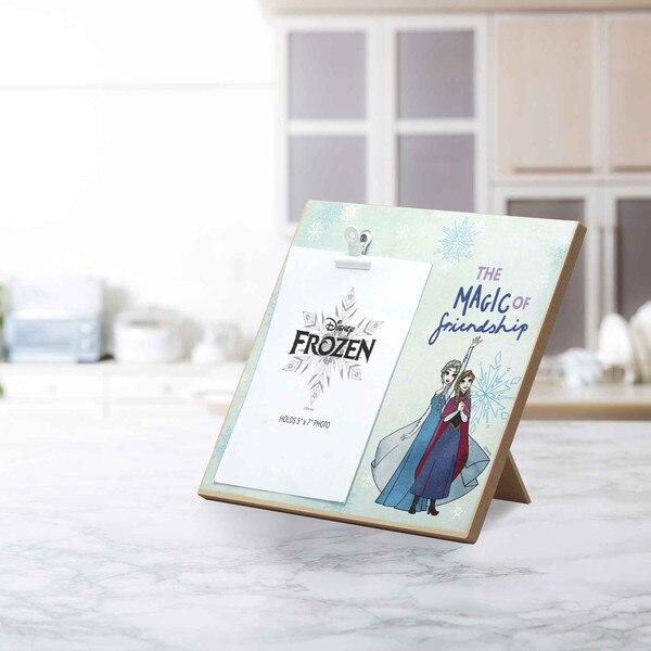 Disney Frozen Elsa & Anna Magic Of Friendship Wood Photo Clip Frame ...