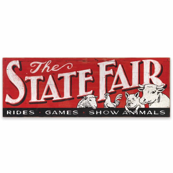 State Fair Wood Wall Decor | Open Road Brands | Shop-ORB