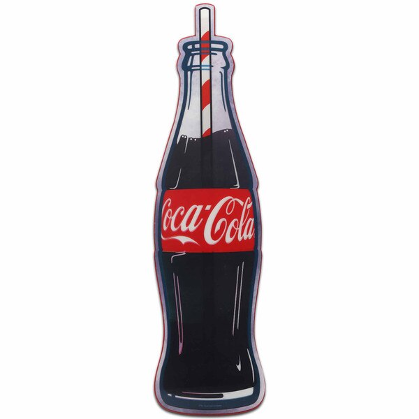 Coca-Cola Glass Bottle 3D Lenticular Sign | Open Road Brands | Shop-ORB