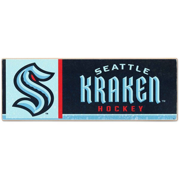 Seattle Kraken Tradition Wood Wall Decor | Open Road Brands | Shop-ORB