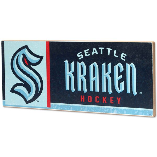 Seattle Kraken Tradition Wood Wall Decor | Open Road Brands | Shop-ORB