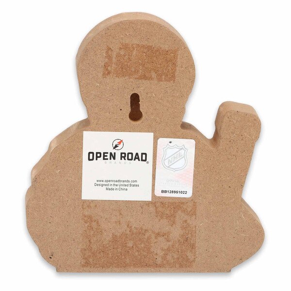 Florida Panthers Goalie Chunky Wood Decor | Open Road Brands | Shop-ORB