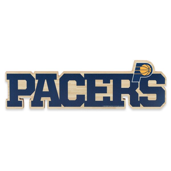 Indiana Pacers Laser Cut Chunky Wood Decor | Open Road Brands | Shop-ORB