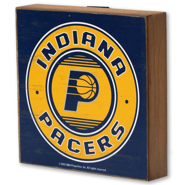 Indiana Pacers Logo Deep Wood Wall Decor | Open Road Brands | Shop-ORB