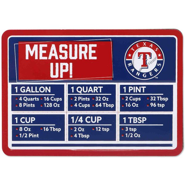 Texas Rangers Kitchen Conversions Metal Magnet | Open Road Brands ...