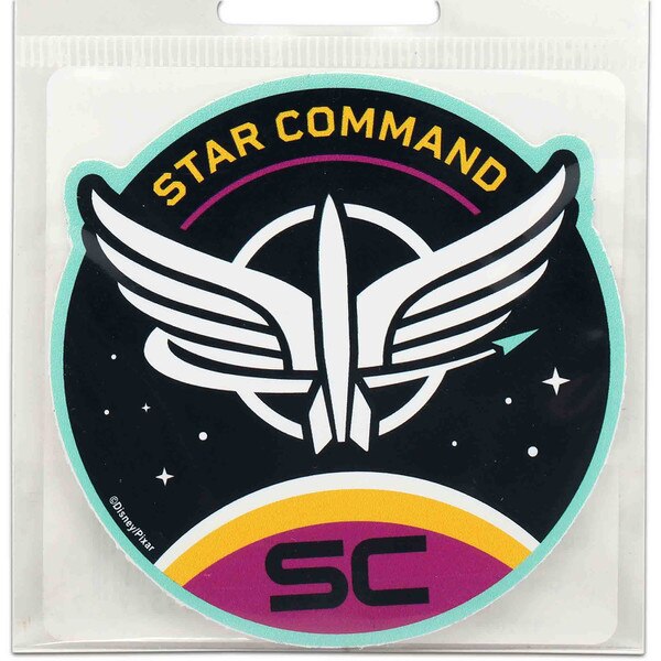 Disney Pixar Lightyear Star Command Insignia Vinyl Decal | Open Road ...