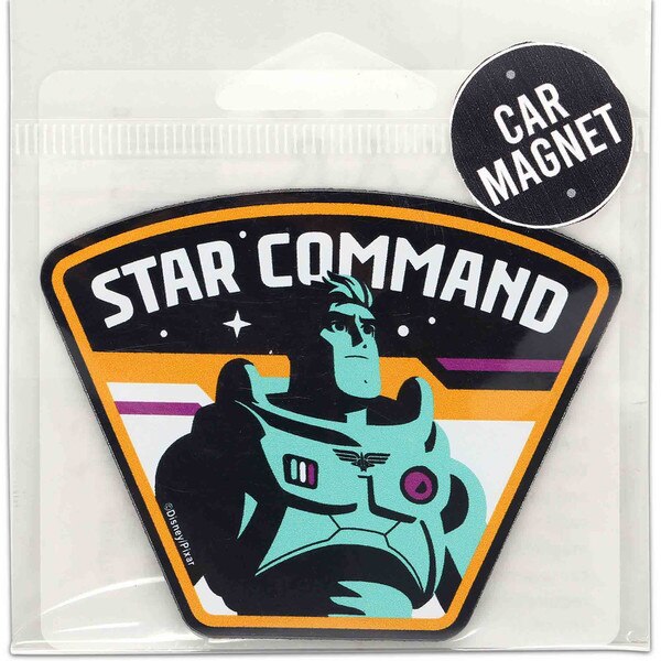 Disney Pixar Lightyear Buzz Lightyear Star Command Vinyl Magnet | Open ...