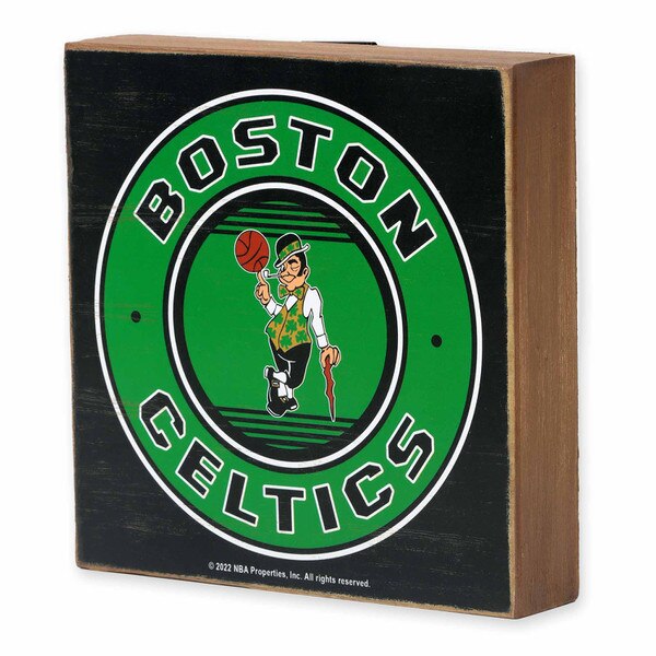Boston Celtics Logo Deep Wood Wall Decor | Open Road Brands | Shop-ORB
