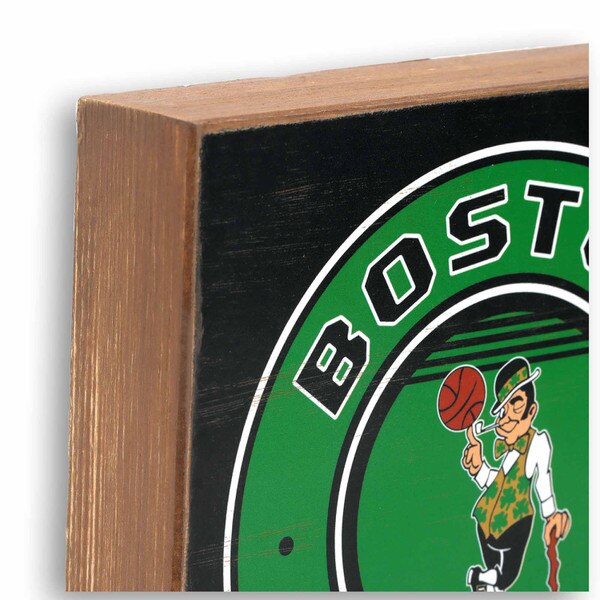 Boston Celtics Logo Deep Wood Wall Decor | Open Road Brands | Shop-ORB