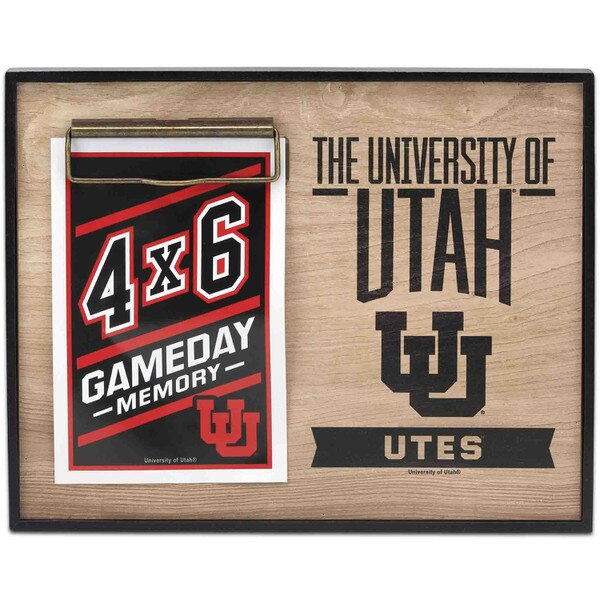 University of Utah Utes Team Spirit Photo Frame | Open Road Brands ...