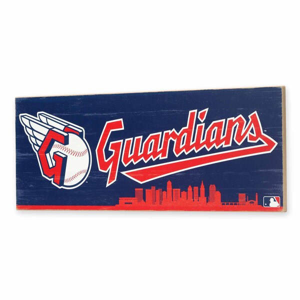 Cleveland Guardians Tradition Wood Wall Decor | Open Road Brands | Shop-ORB